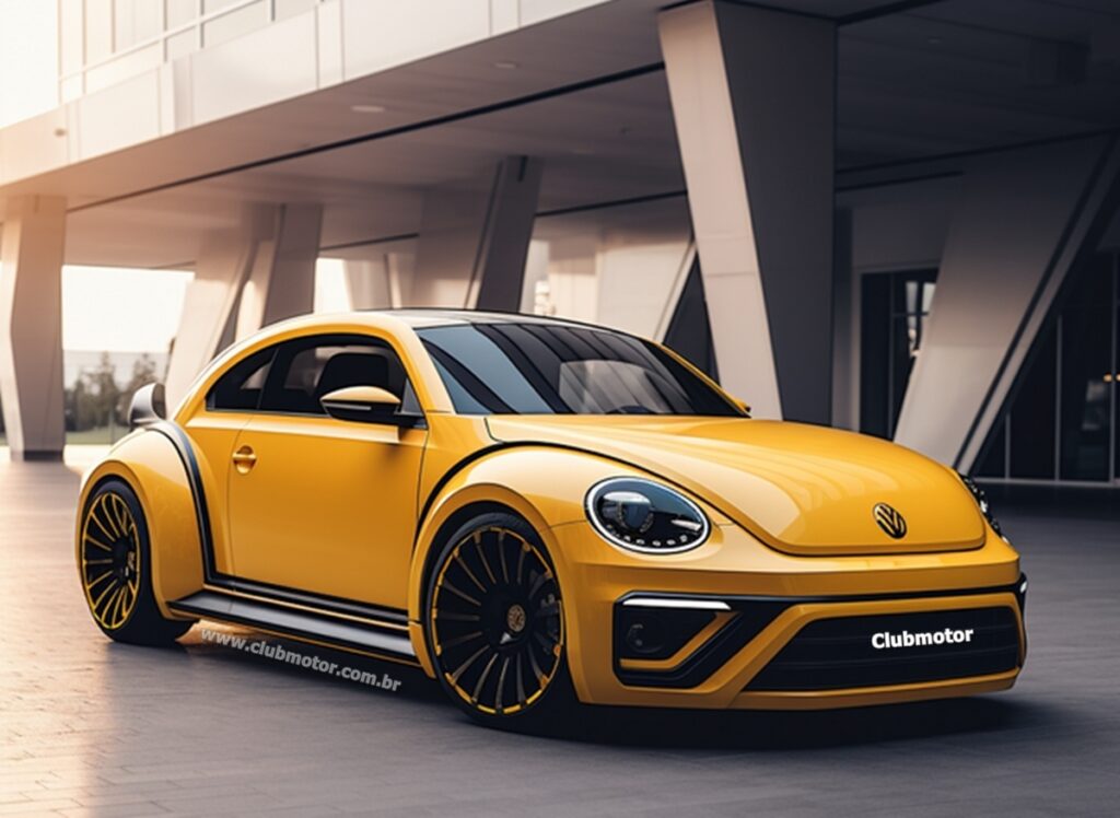 Novo Fusca 2025: O clássico da VW ressurge com visual incrível