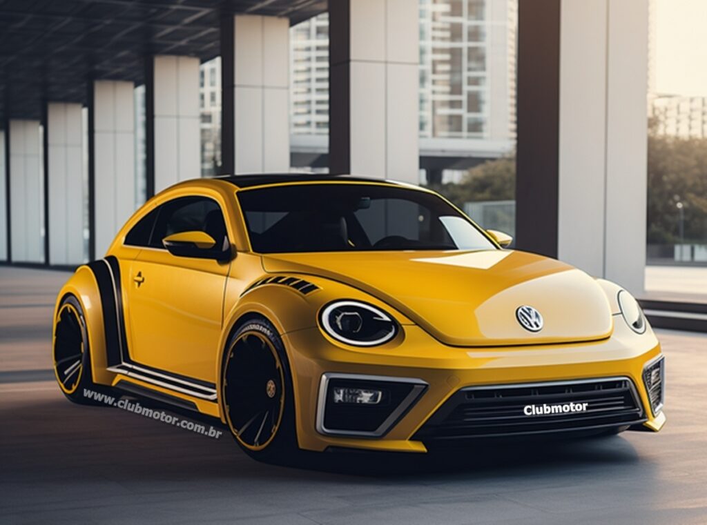 Novo Fusca 2025: O clássico da VW ressurge com visual incrível