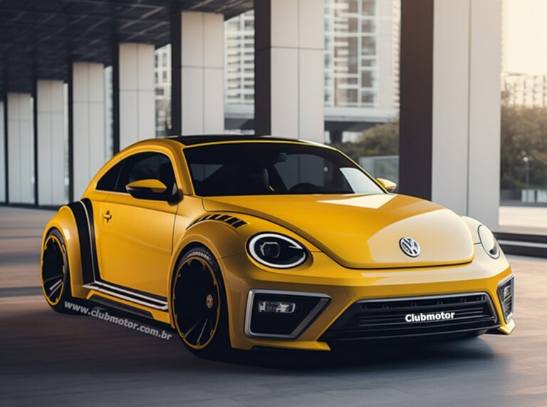 Novo Fusca 2025: O clássico da VW ressurge com visual incrível